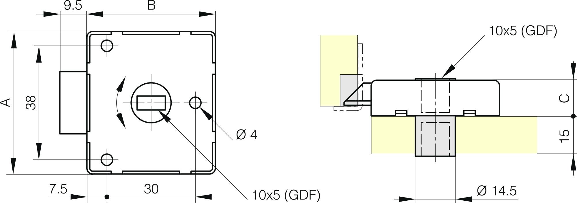 Verrou modèle GDF à claquer / supprimé du catalogue