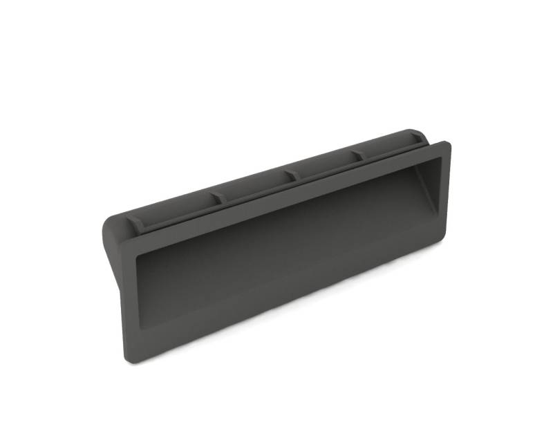 Snap-in flush handles