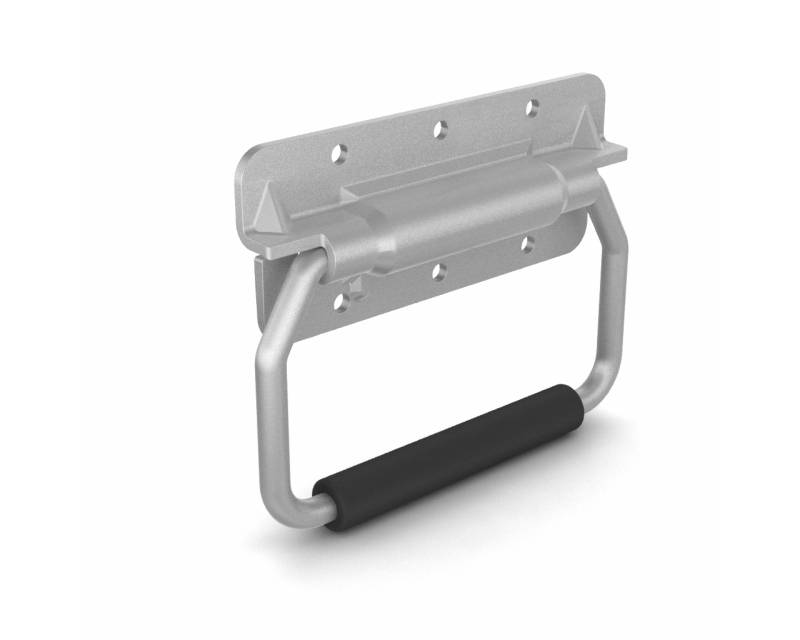 Spring loaded drop handles