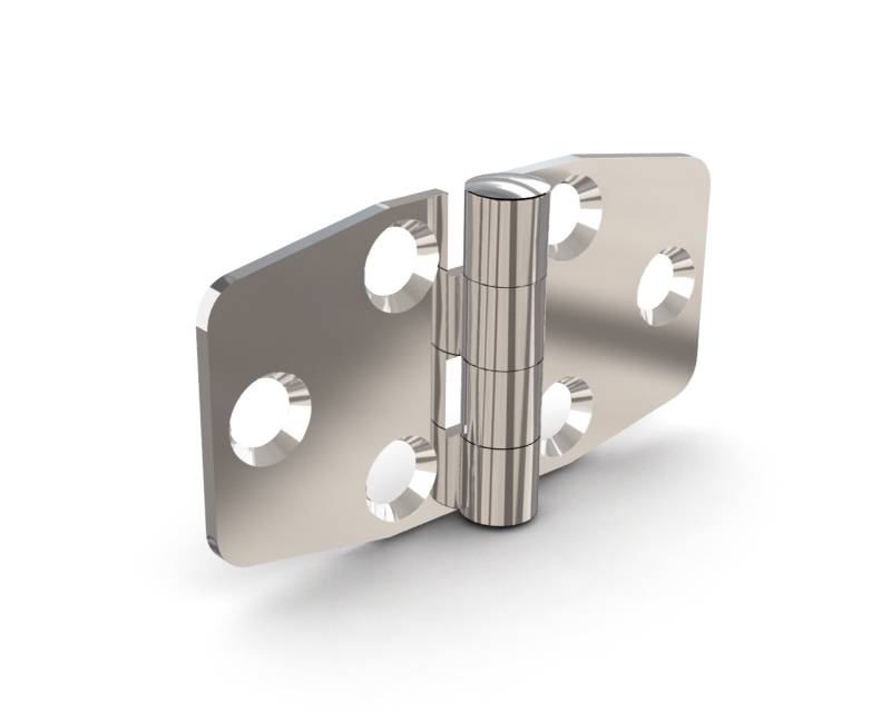 Hinges for marine applications