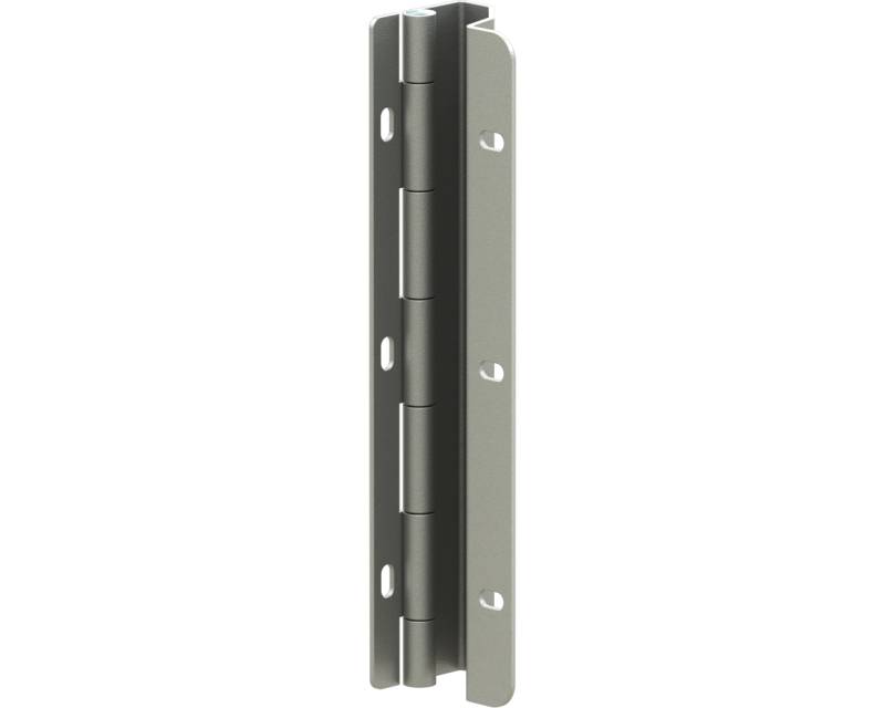 Concealed hinges for surface mounted doors or nested doors