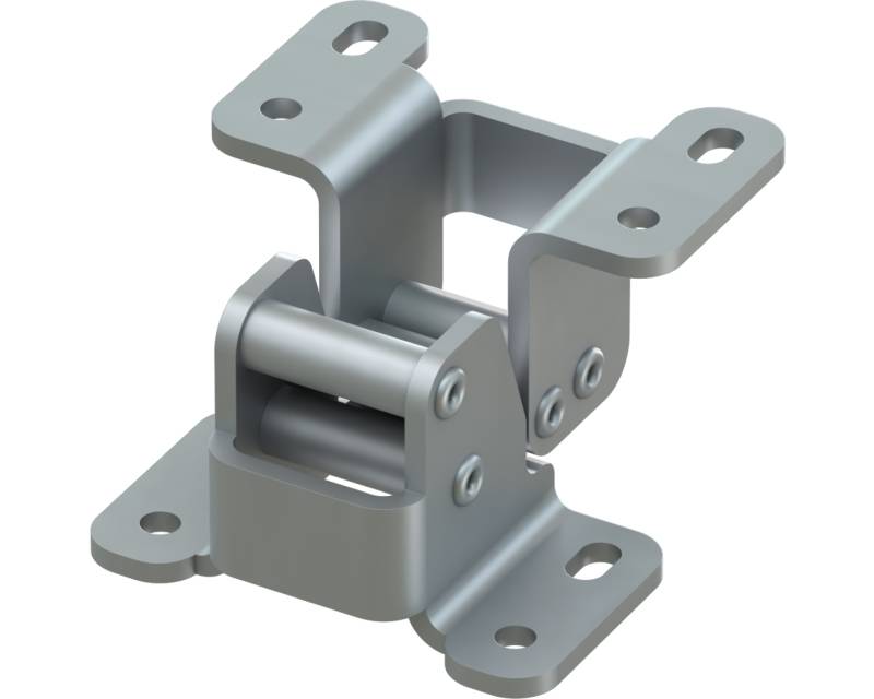 Concealed hinges for surface mounted doors only