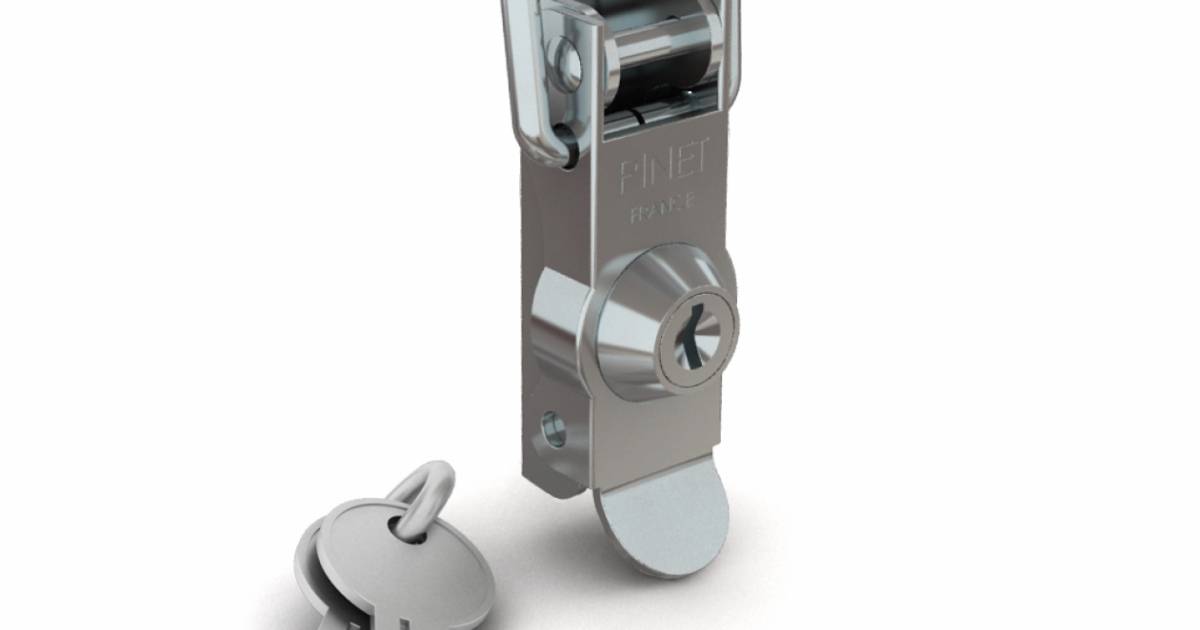 Lockable toggle latch without strike