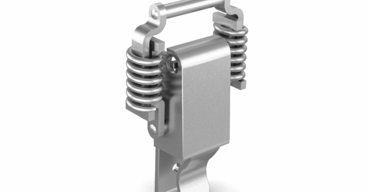 Cierres a tracción con muelle sin gancho - 74 mm