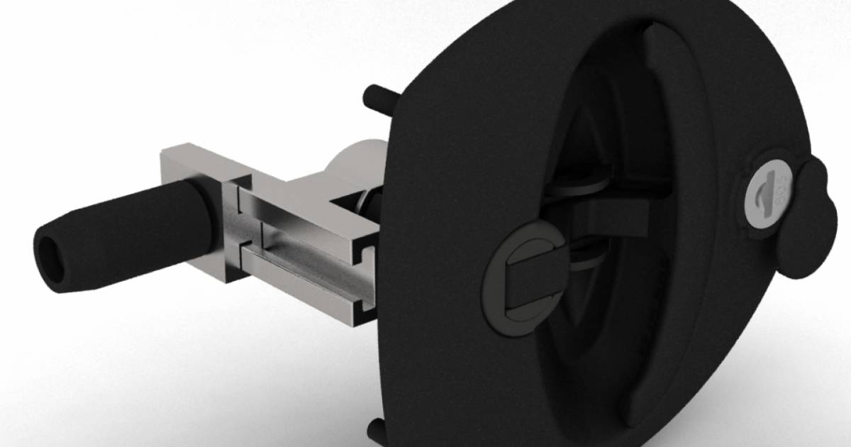 Maneta en T Vector - montado con pernos