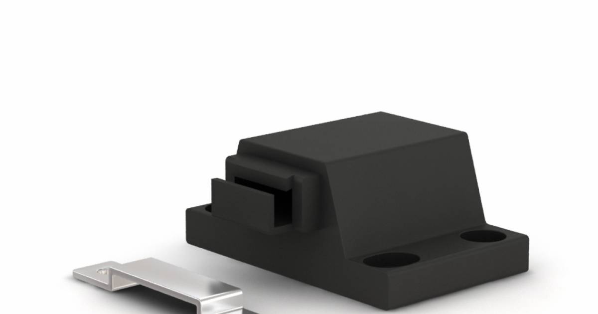 Touch latch with steel strike