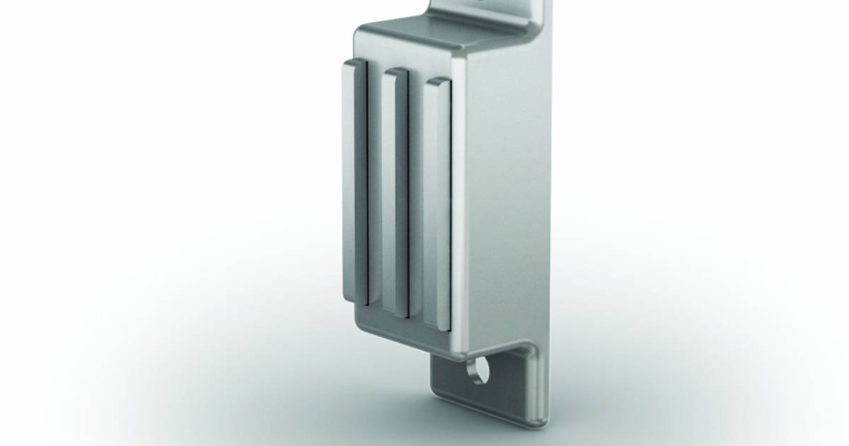 Screw-on magnetic catch without counter plate - force 7 and14 kg - high ...