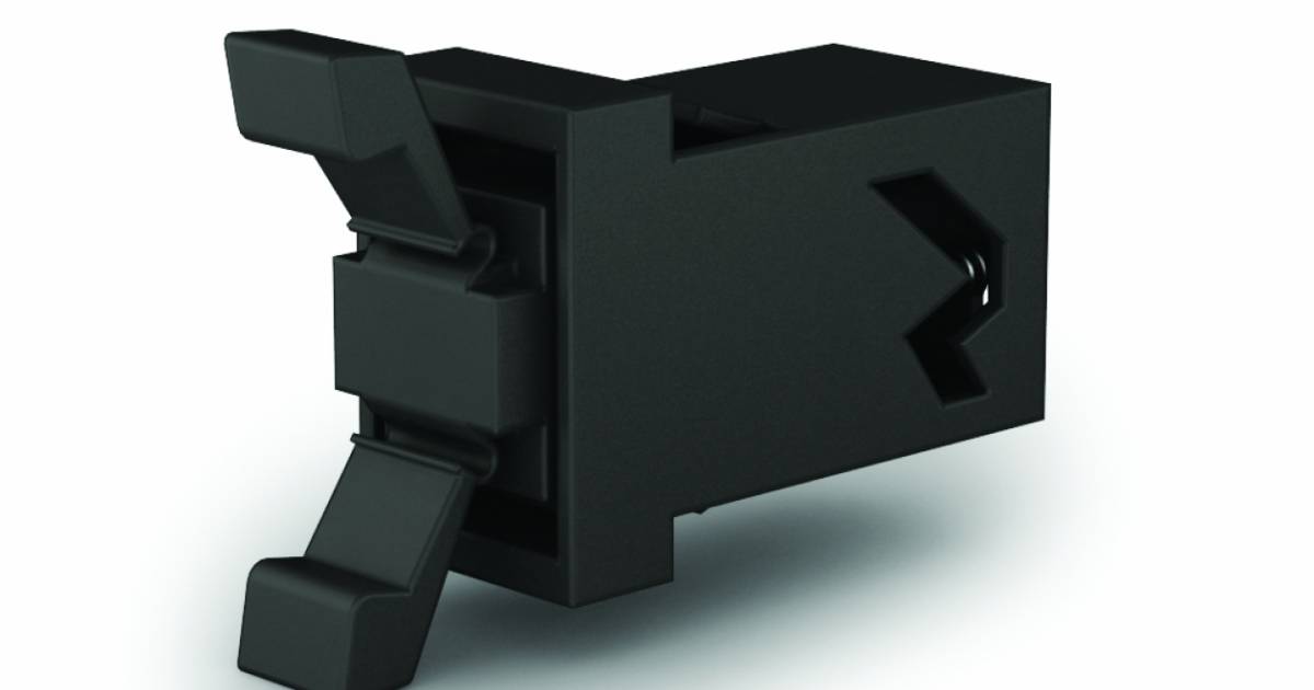 Mini touch latch - snap-in installation