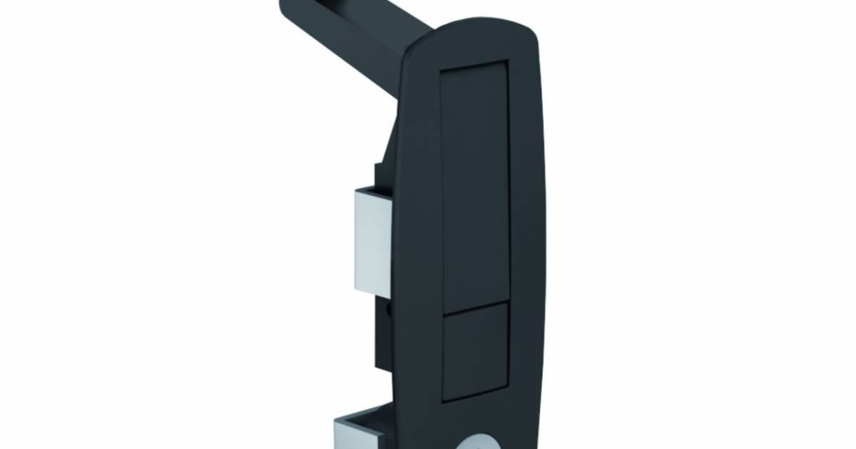 Flush compression latch with or without key