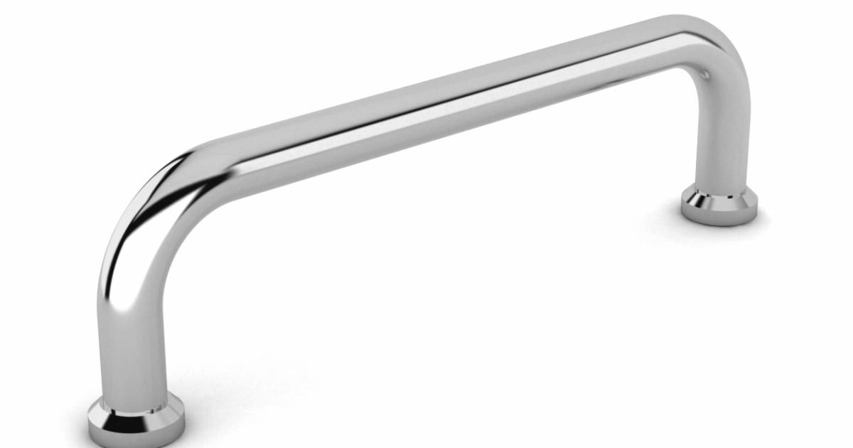 Rear mounted grab handles 110 mm