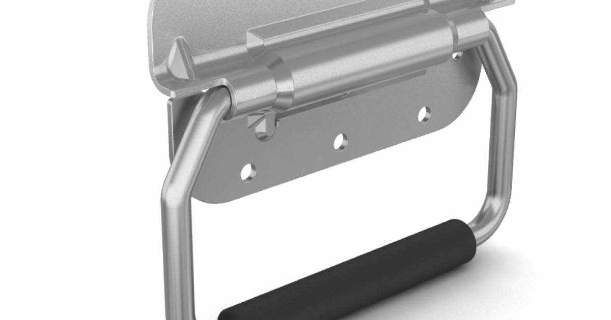 Spring loaded drop handles