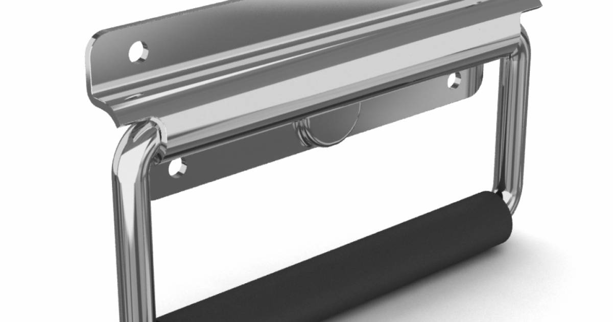 Spring loaded handles 130.3 mm - load 45 kg