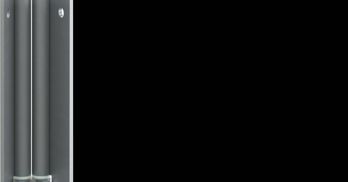 Stainless steel double knuckle continuous hinge