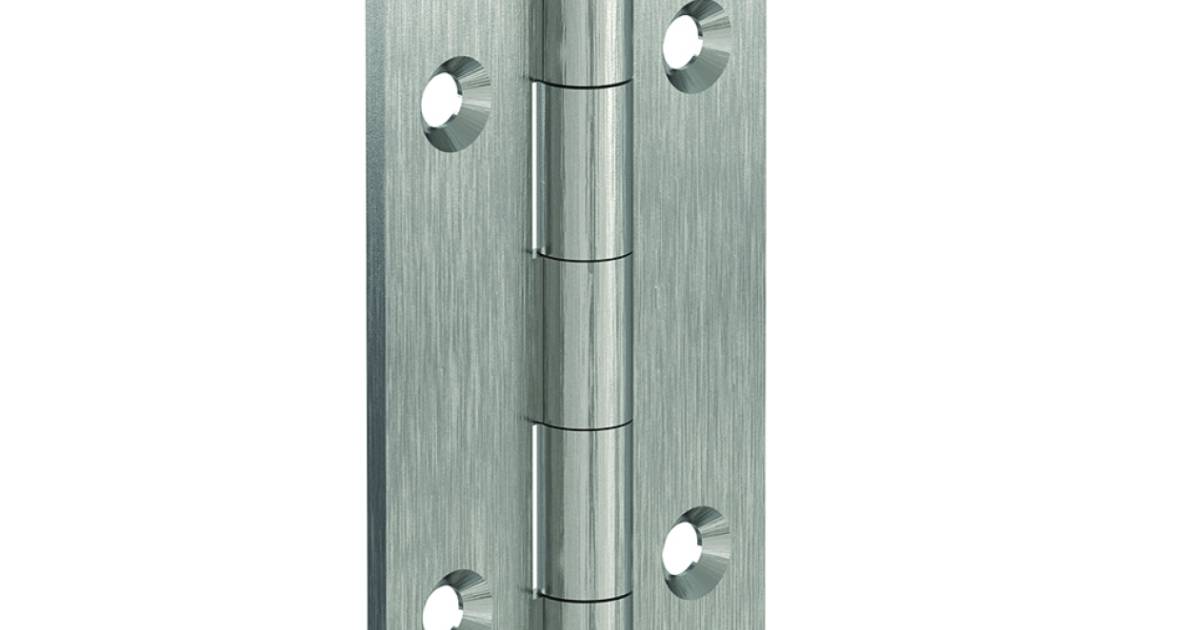 Heavy duty hinge 63.5 x 38 mm
