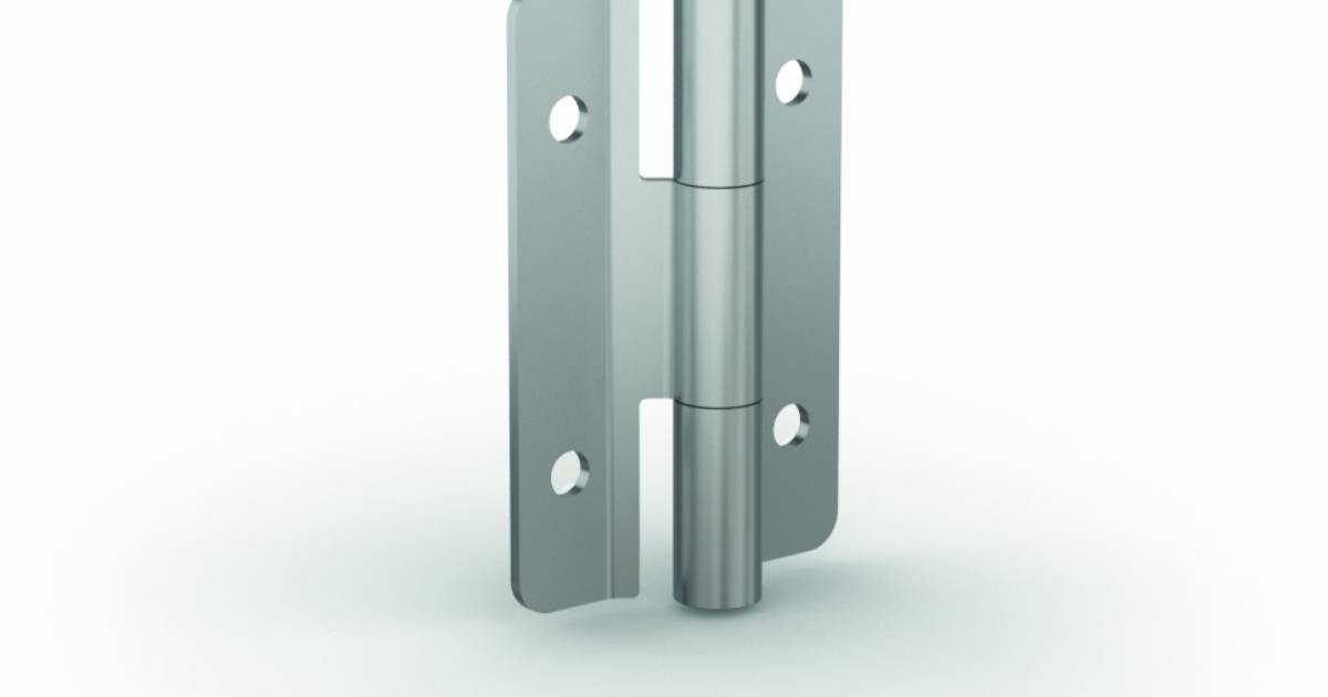 Hinges with or without friction in stainless steel - friction torque 3 N.m