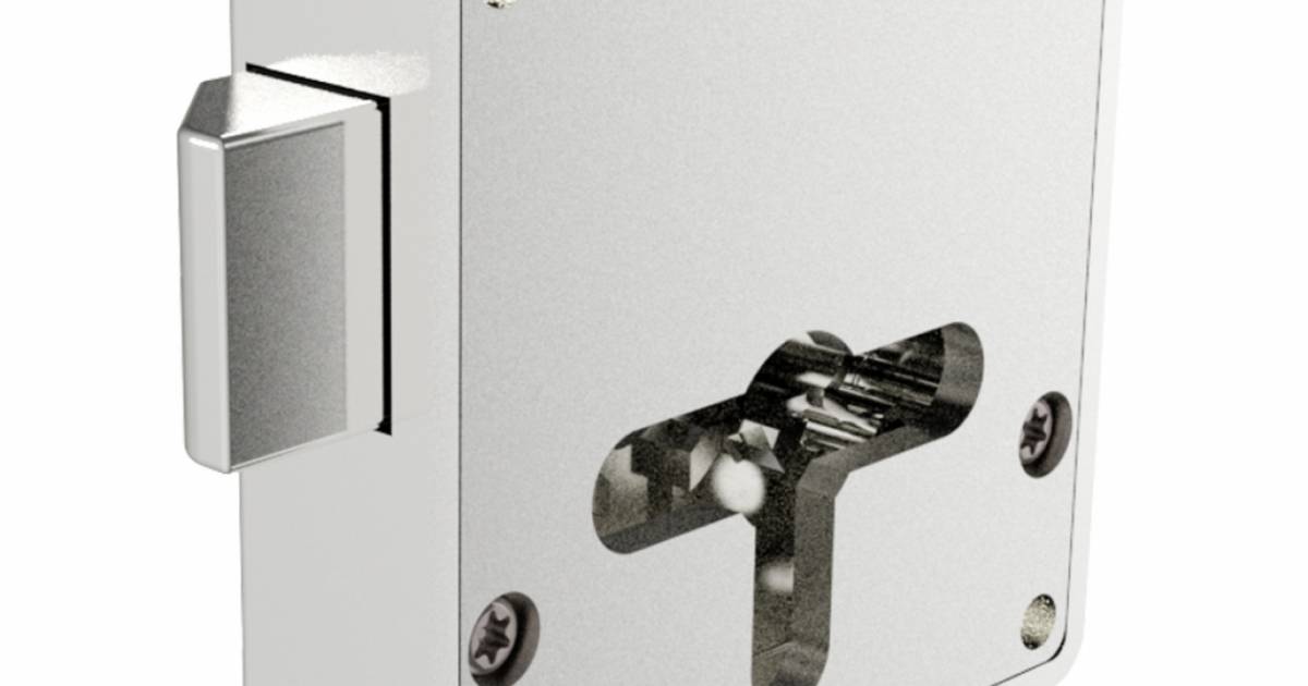 Verrou à claquer pour demi-cylindre avec ou sans déverrouillage interne