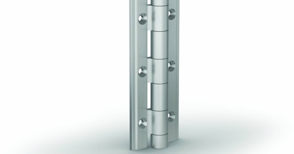 Aluminium profile hinges 90 x 35 mm