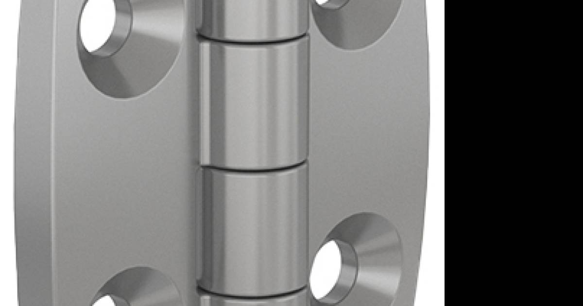 Square design stainless steel hinge