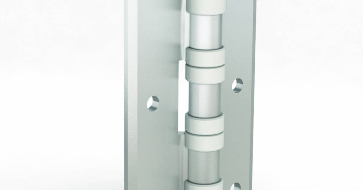 Clean room hinge 100 x 60 mm