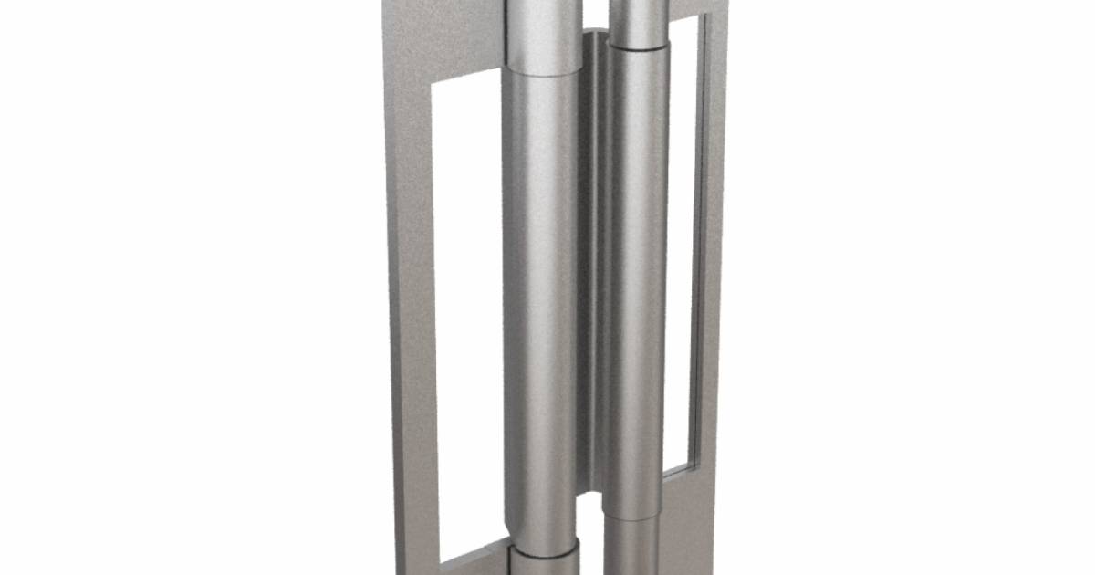 Concealed hinge with removable pin - 180° opening