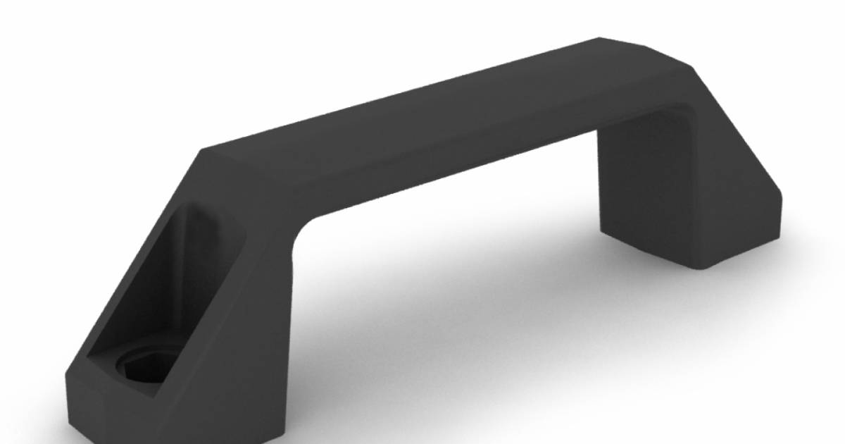 Front mounted grab handles 122 and 150 mm