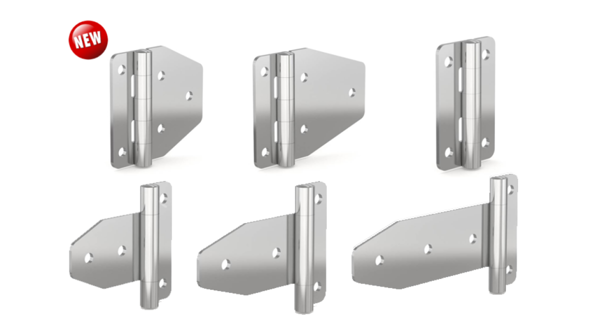 Heavy duty hinges