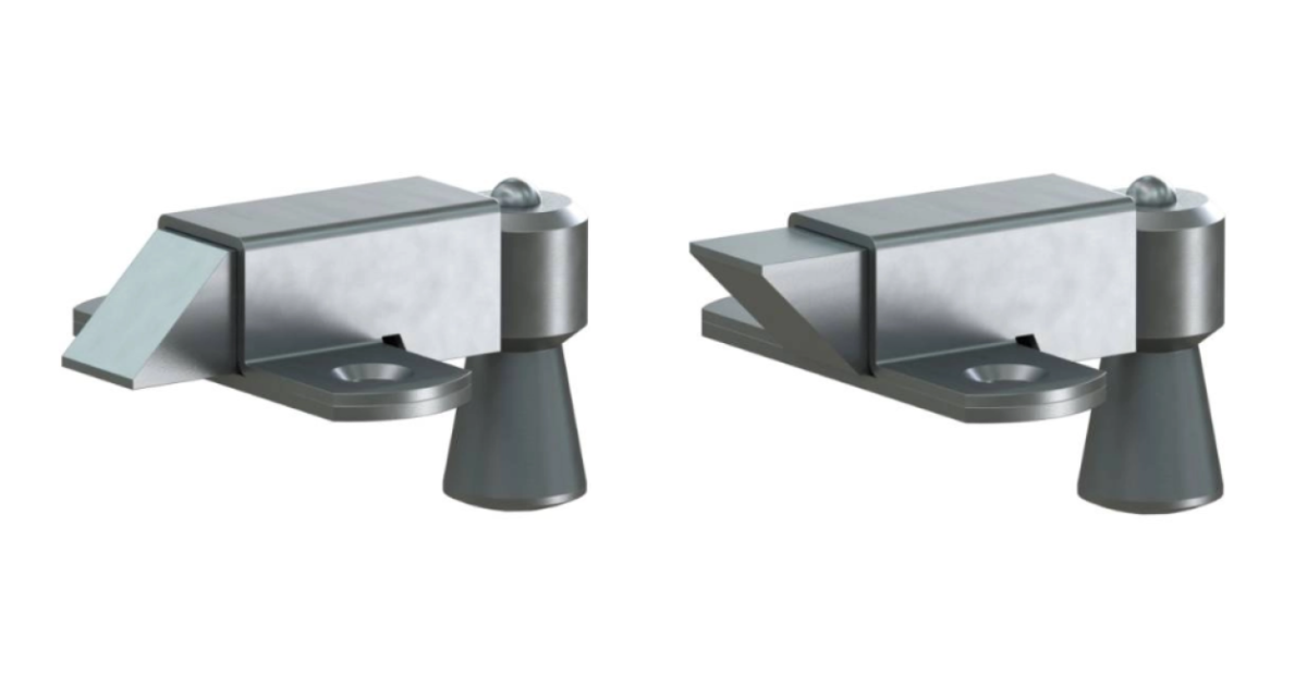 Verrous à Claquer pour montage discret