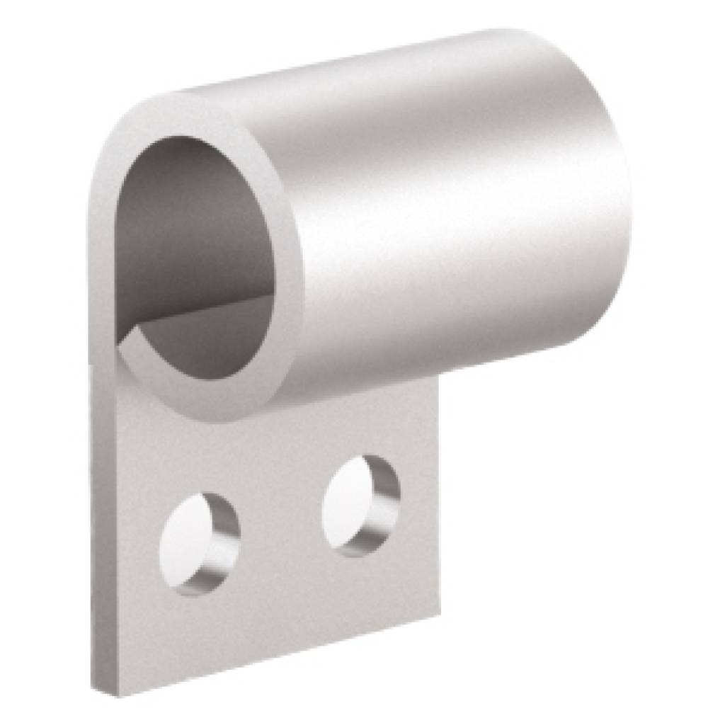 Gancho para cerrojo con muelle y cerrojo cilíndrico en aluminio