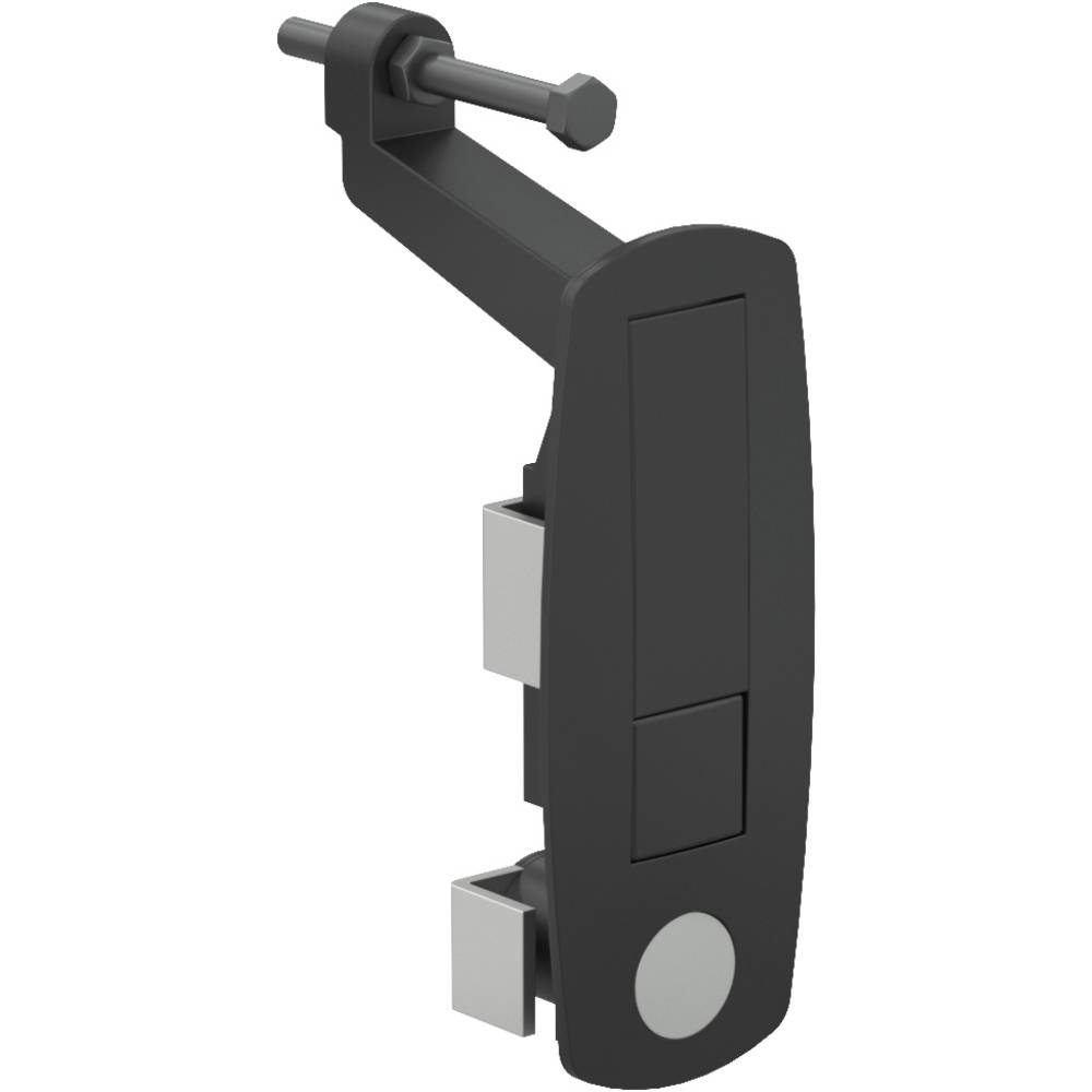 Flush compression latch with or without key