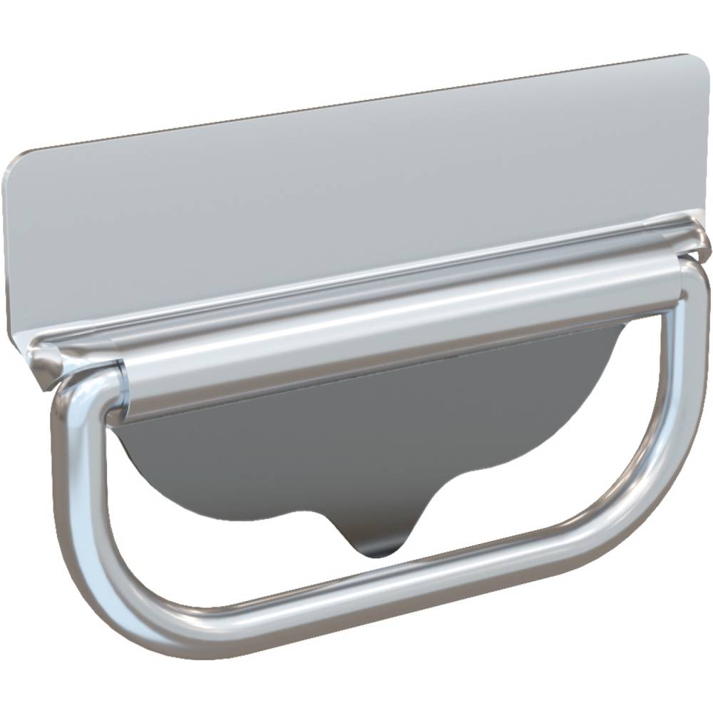 Poignées abattantes libres 125 x 80 mm - charge 60 kg