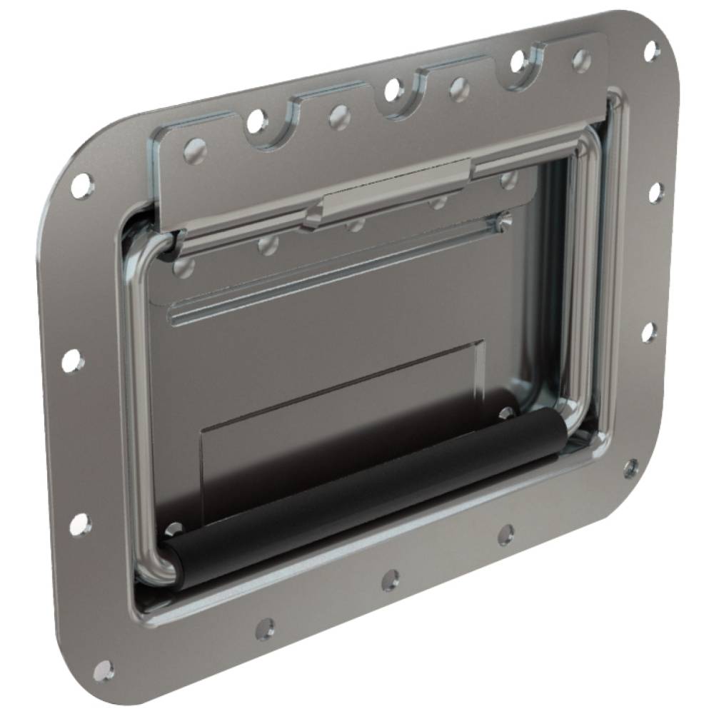 Recessed spring loaded drop handles 177.8 mm - load 68 kg