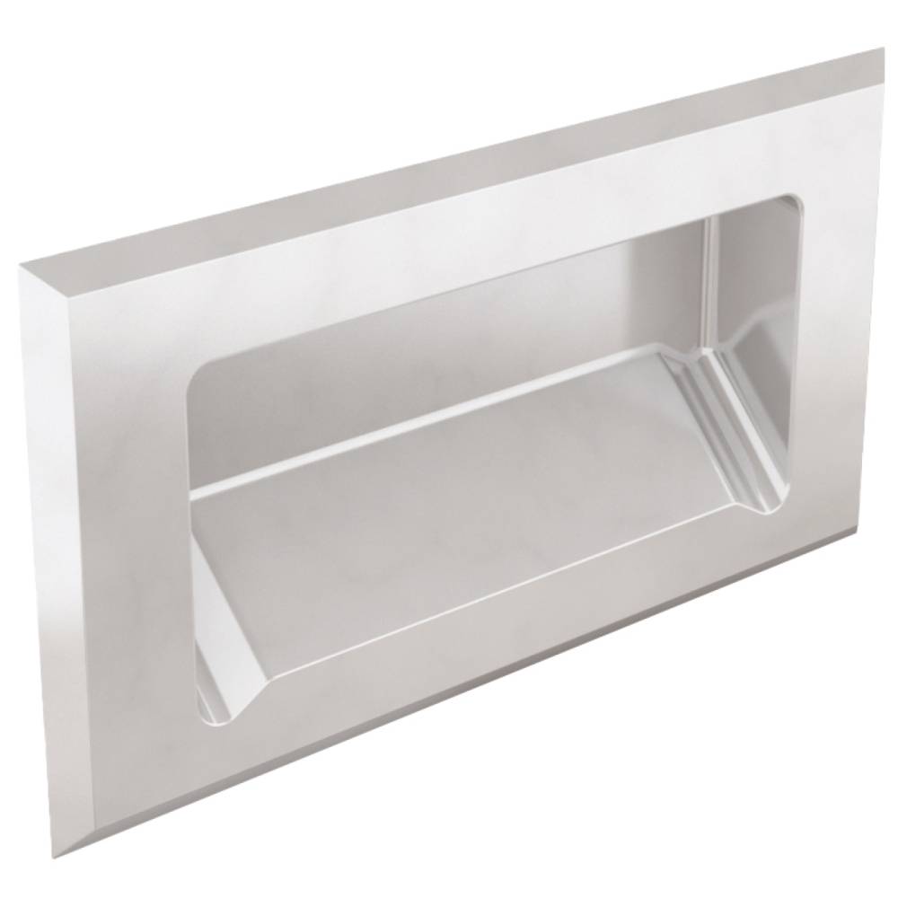 Bolt-on flush handle 120 x 62 mm