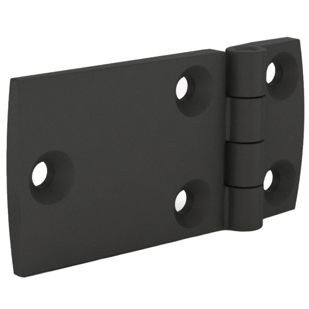 Asymmetrical design hinges