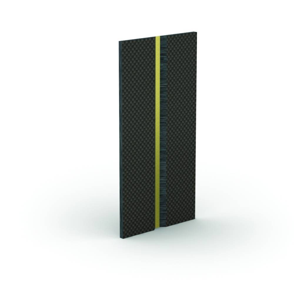 Carbon Kevlar hinges with glass fiber - 50 mm width