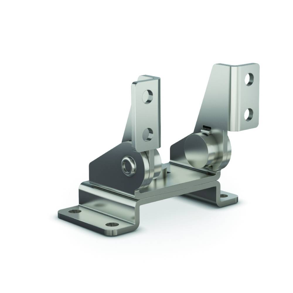 Dual axis torque hinge - 30 x 60 mm