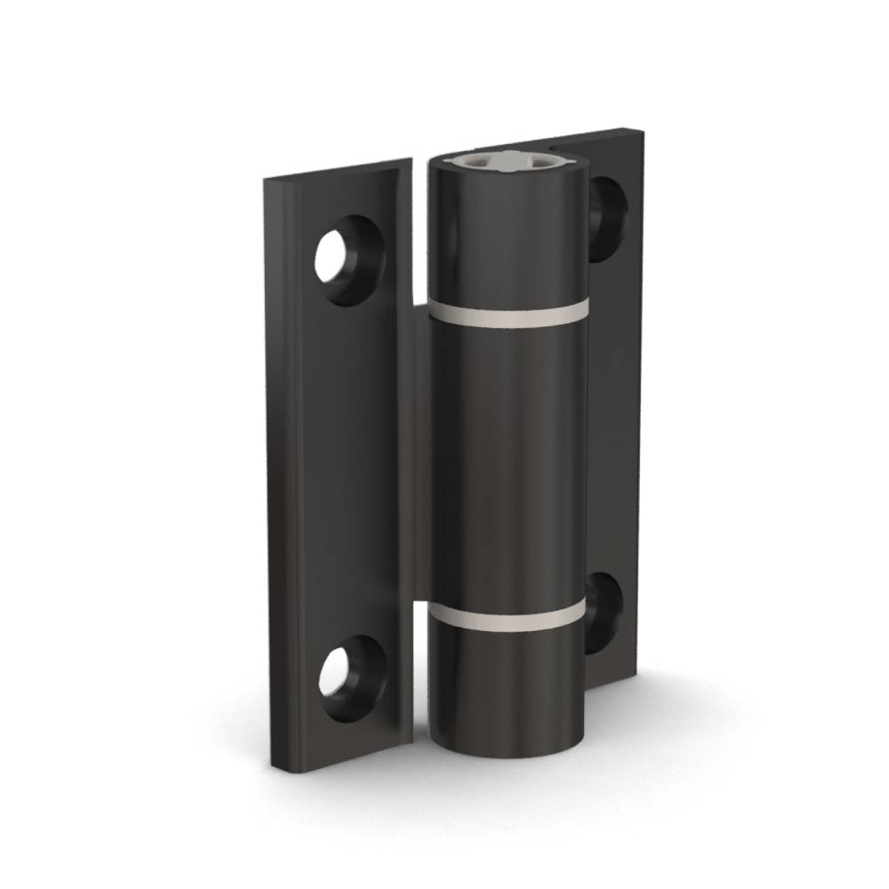Aluminium profile hinges - diameter 13