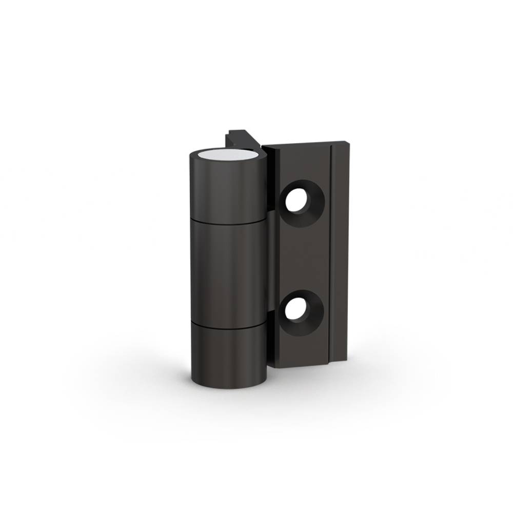 Spring hinges - aluminium profile 0.20 N.m - diameter 8