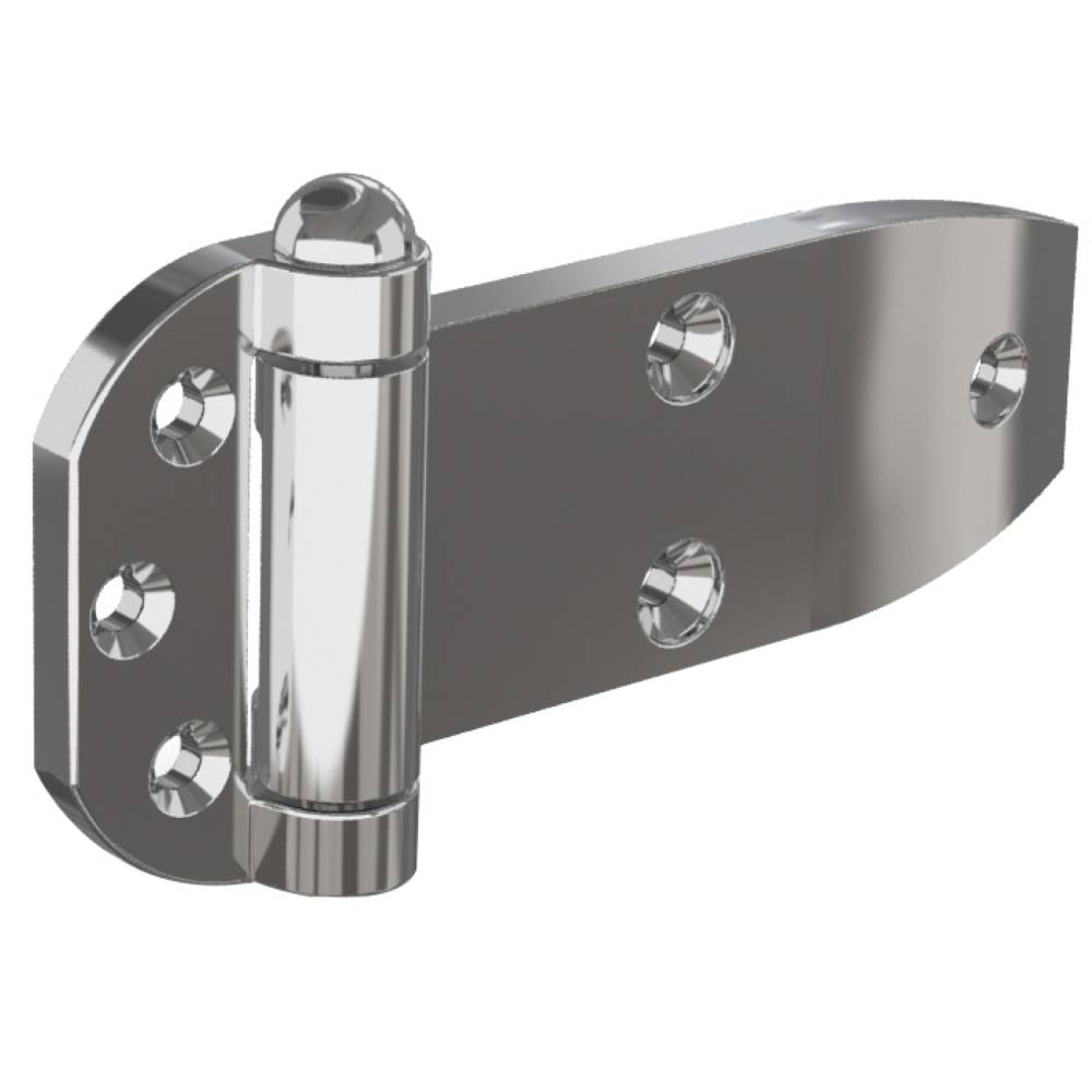 Zinc die-cast chrome plated hinge A