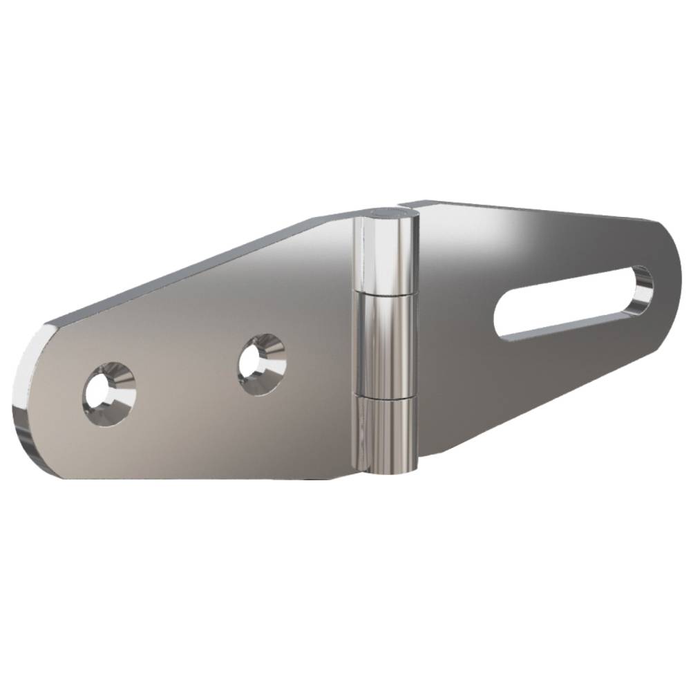 Chrome plated brass hasp