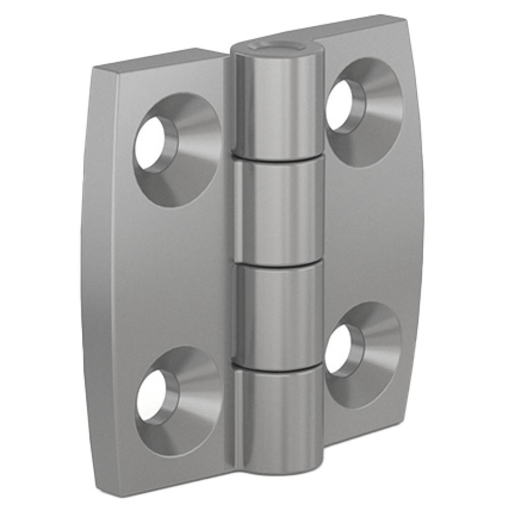 Square design stainless steel hinge